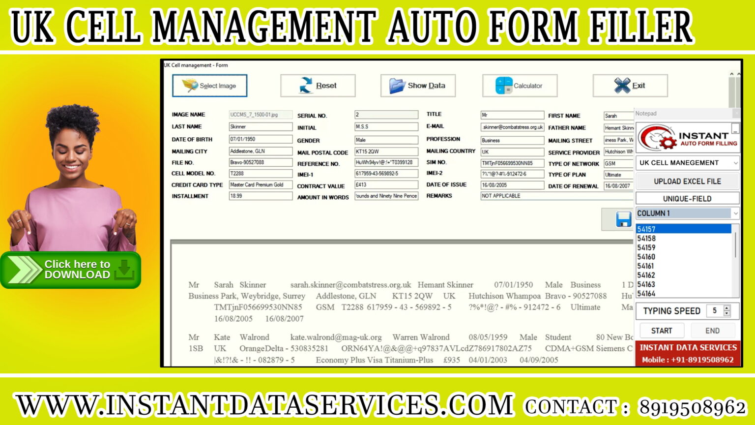 Auto Form Filling Software